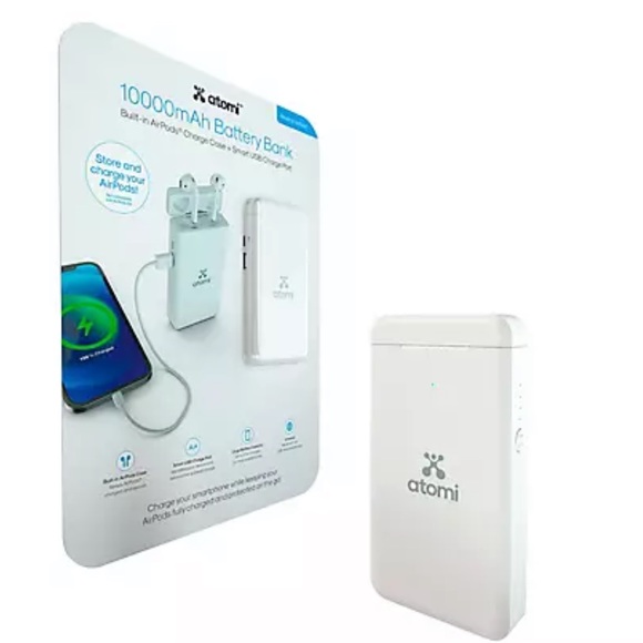 Atomi | Cell Phones & Accessories | 000mah Battery Bank W Builtin ...